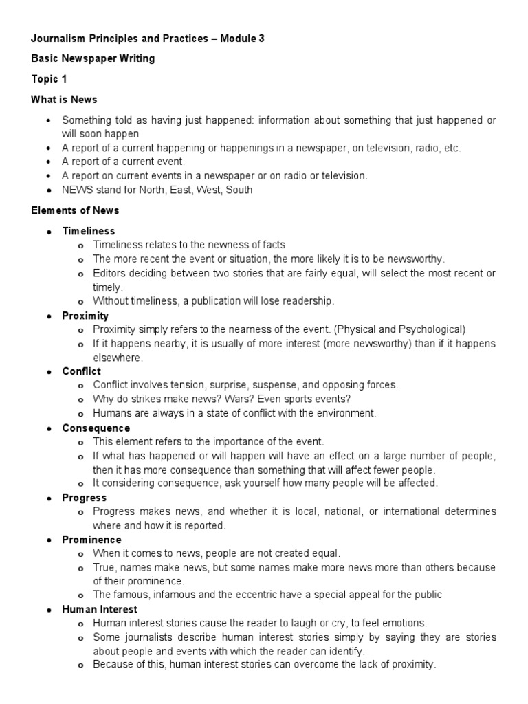 Module 3-4 | PDF | Camera | News