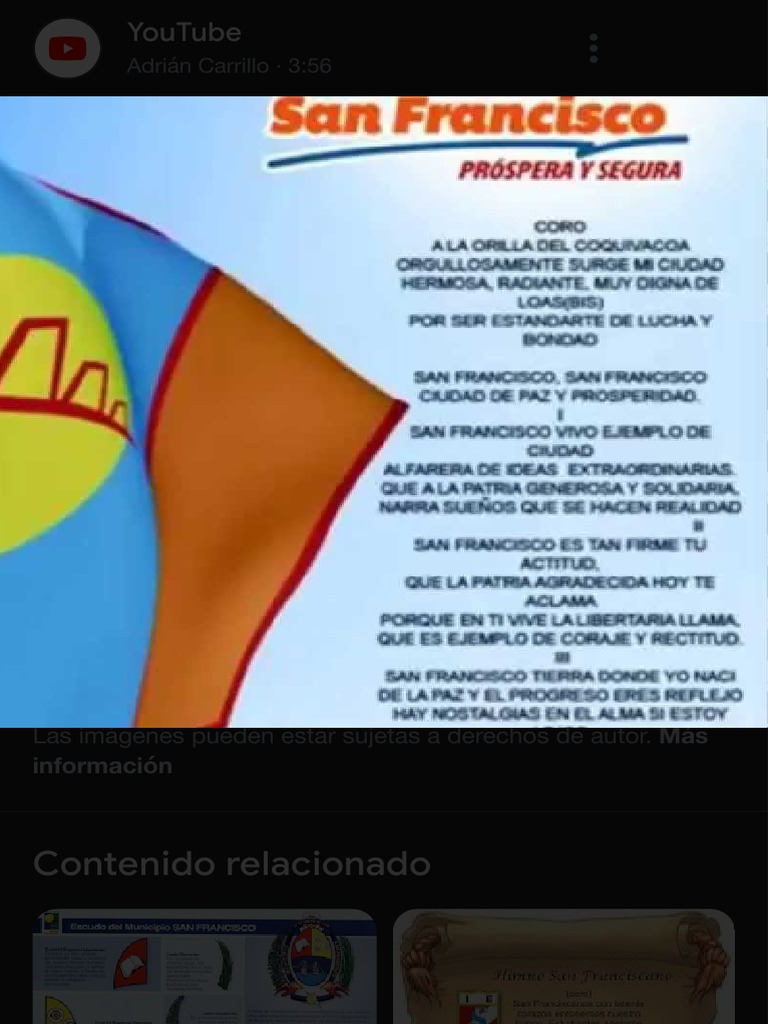 Himno de San Francisco - Buscar Con Google | PDF