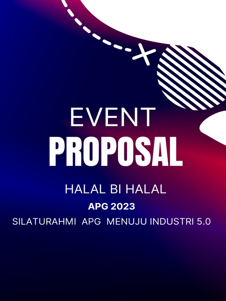 Proposal Halal Bihalal Apg | PDF