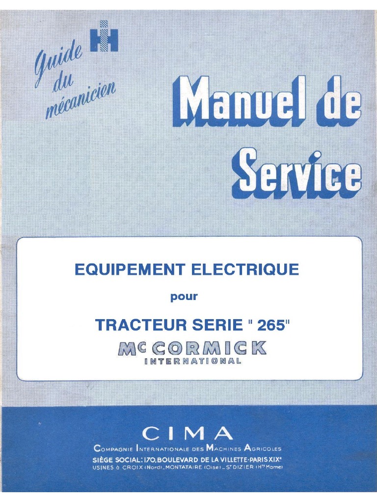 Electricite F265 | PDF