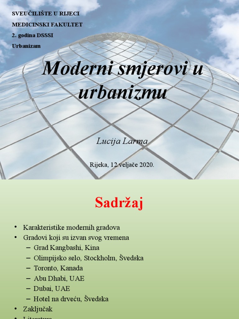 Moderni Smjerovi | PDF