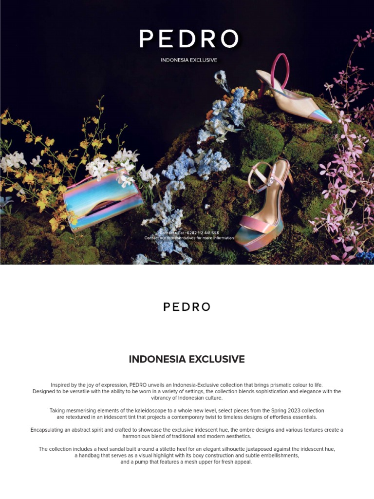 PEDRO Indonesia Exclusive Catalogue | PDF