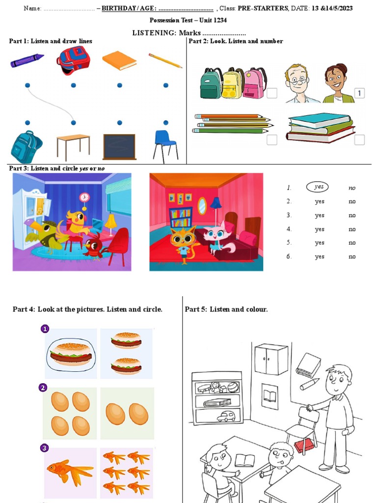 PU0 - Review - Unit 1234 | PDF