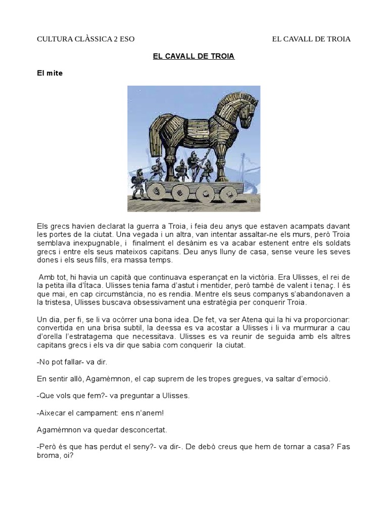 El Cavall de Troia | PDF
