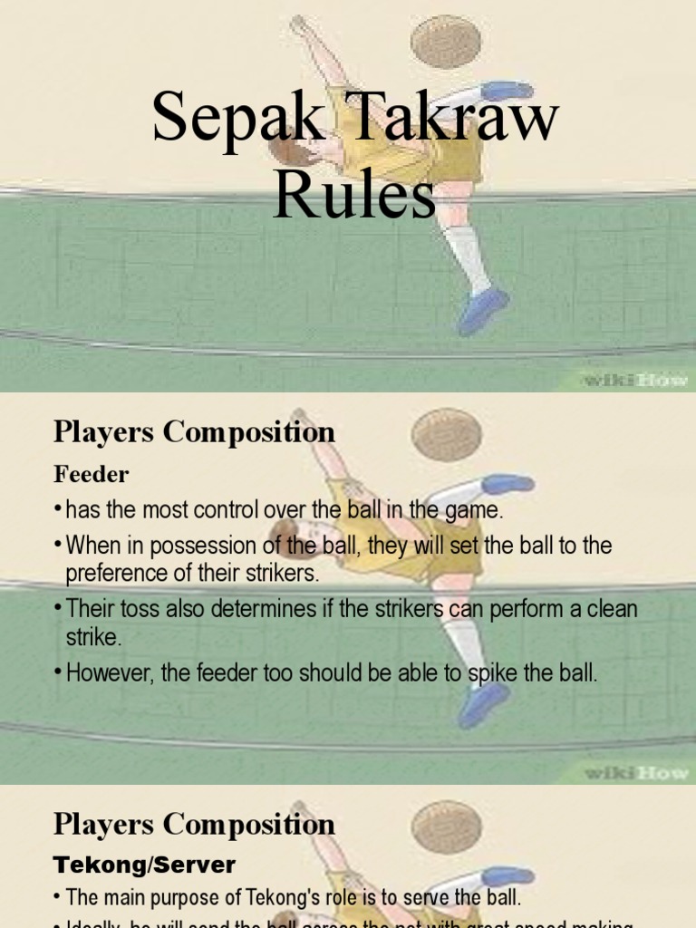 Sepak Takraw Rules | PDF | Sports | Entertainment