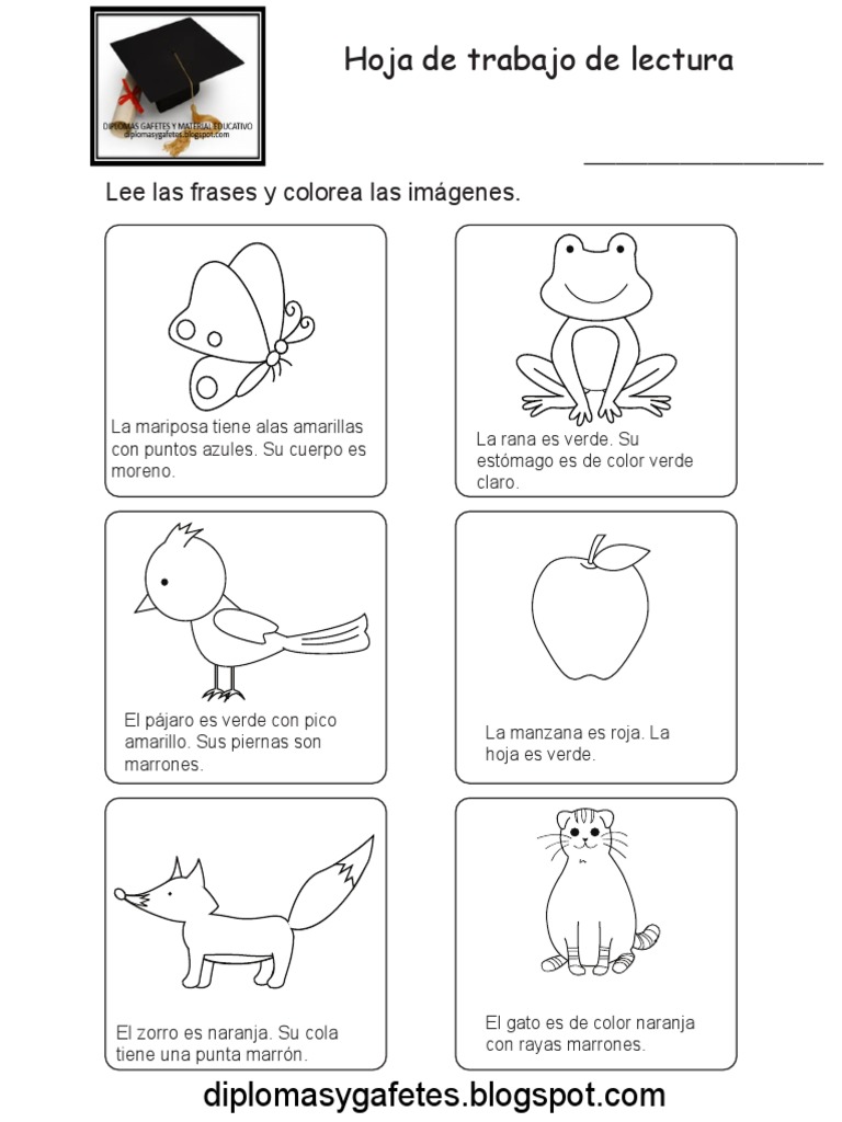 Hojas De Trabajo De Comprensión Para Estudiantes De Tercer Grado