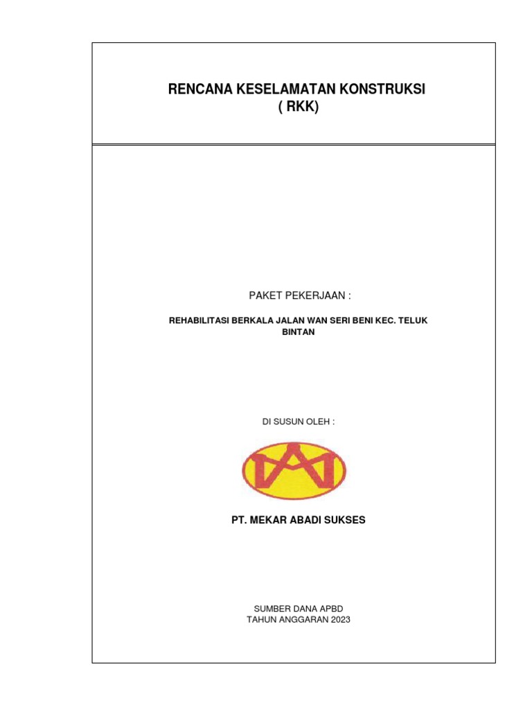 RKK Pt. Mas Wan Seri Bintan | PDF