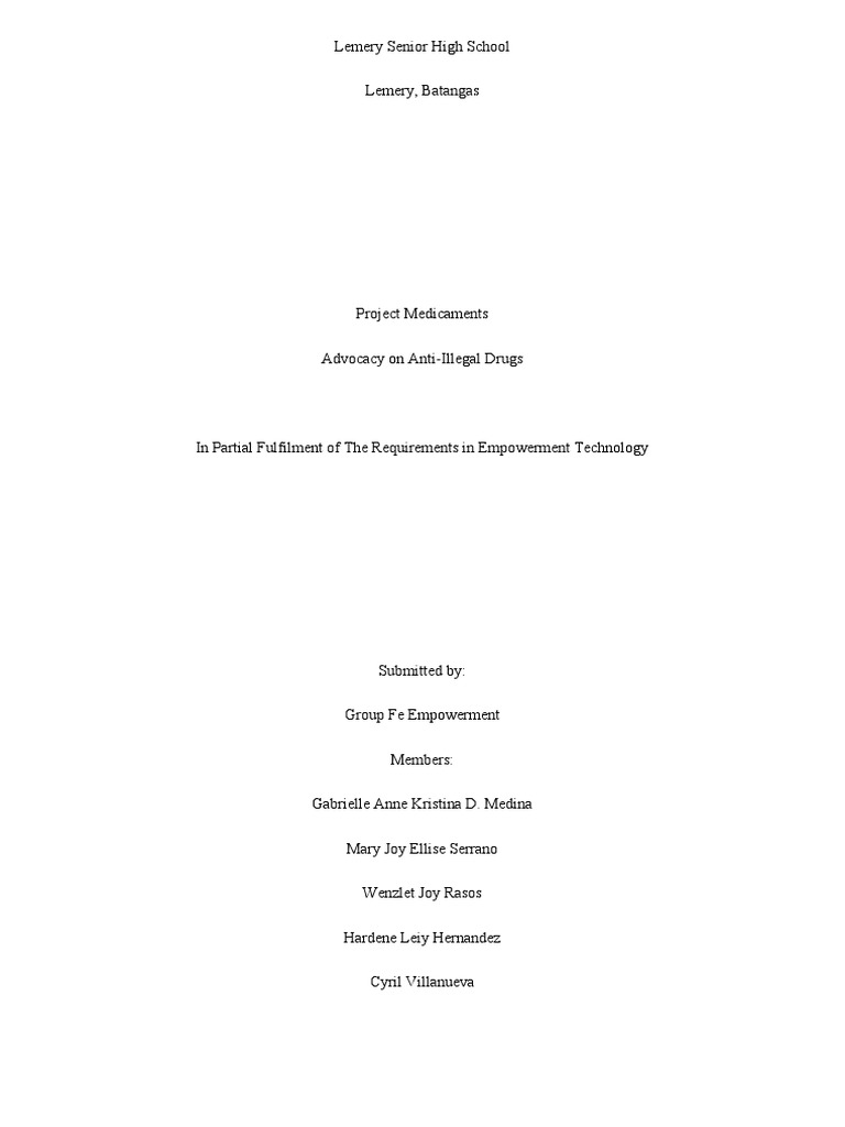 Emtech Concept Paper | PDF