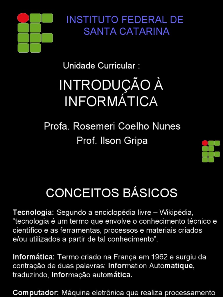 Visao Geral Da Informatica | PDF