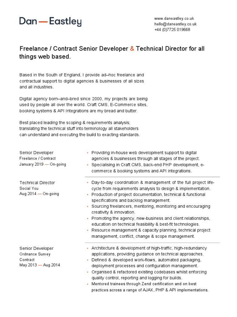 Freelance Developer Contract Template | PDF | Computers