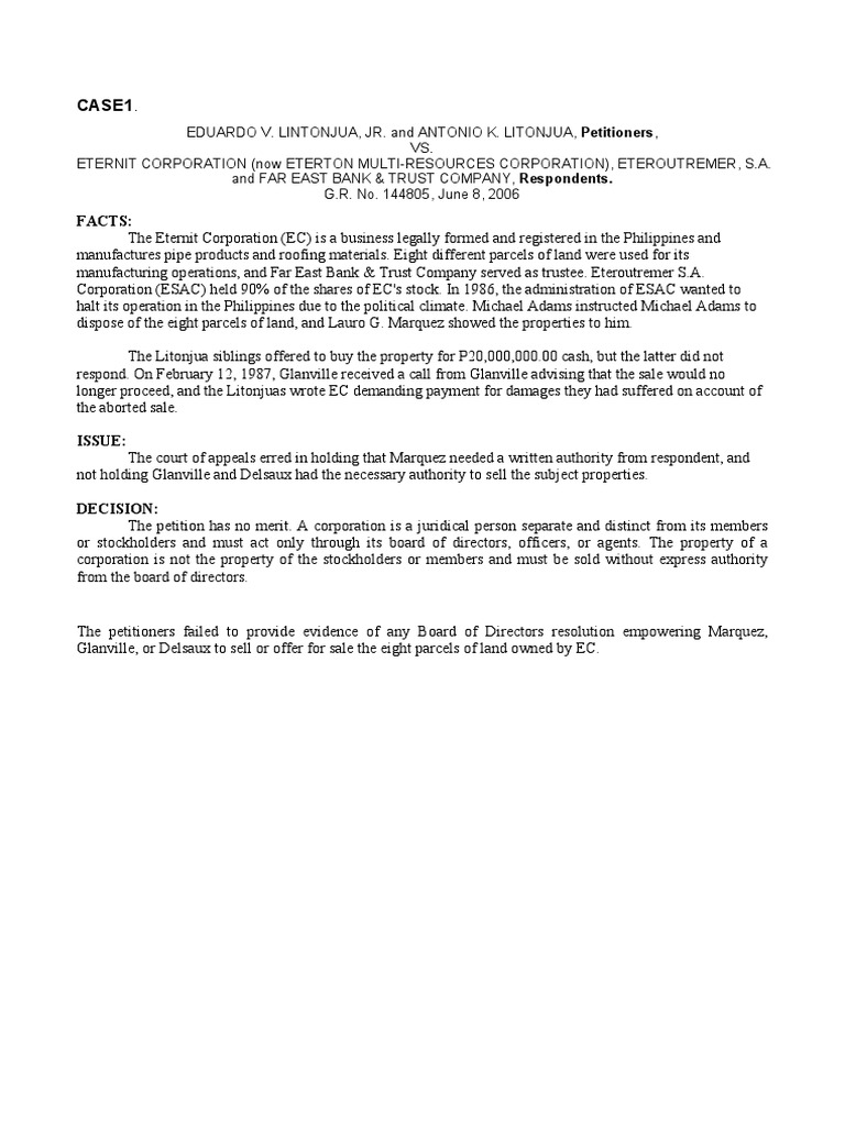 PRELIM - Case Digest | Download Free PDF | Complaint | Burden Of Proof (Law)