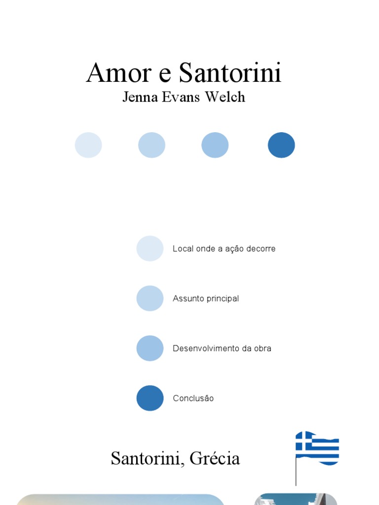 Amor e Santorini | PDF | Bem-estar