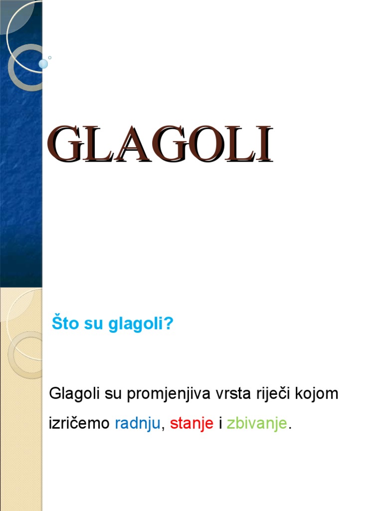 Glagoli Do Futura 2. | PDF