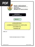 Afrikaans Fal p3 QP Gr12 Sept 2024 - Watermark | PDF