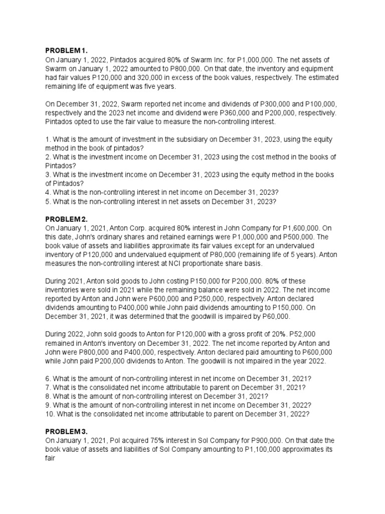 BUSCOMB | PDF | Book Value | Depreciation
