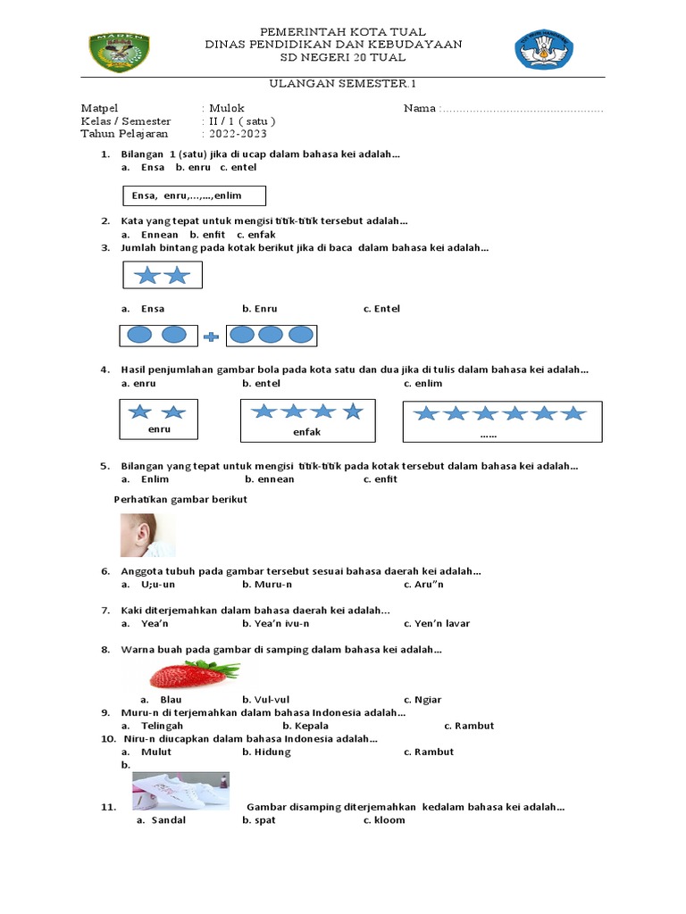 Lisa Mulok Kelas 2 | PDF