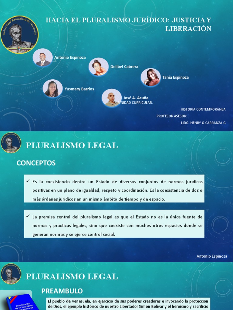 Pluralismo Jurídico en Venezuela | PDF