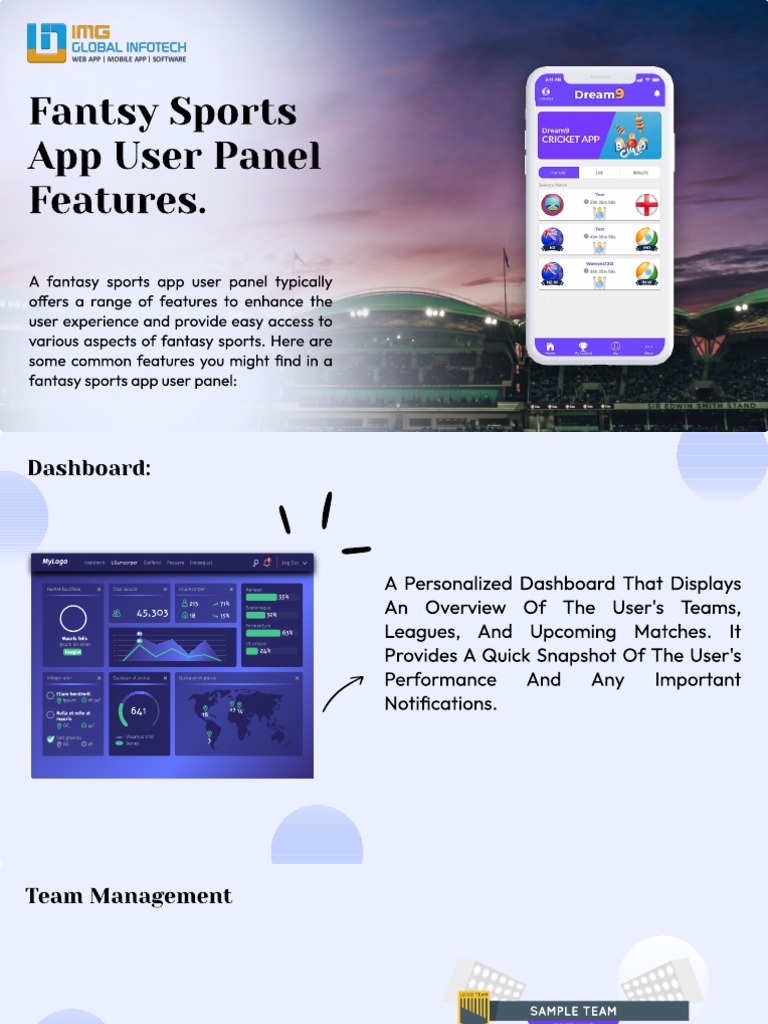 Fantsy Sports App Development | PDF | Communication | Computing