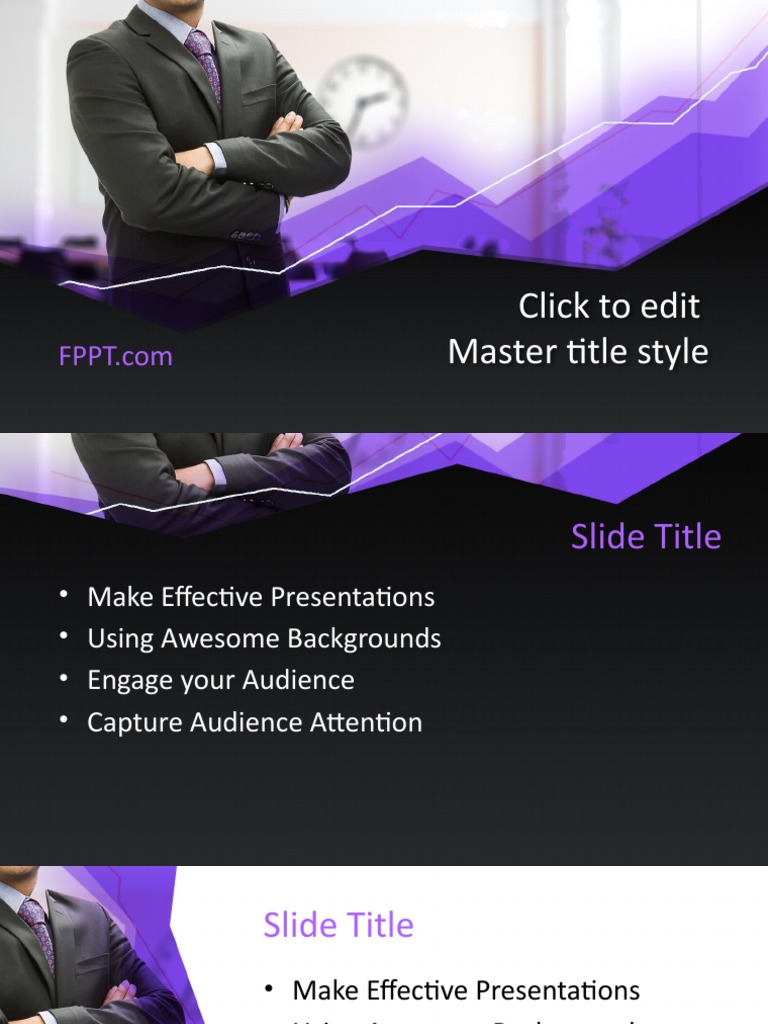 Businessman Template 16x9 | PDF