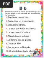 100 Ejemplos de Palabras Con An, En, In, On, Un | PDF