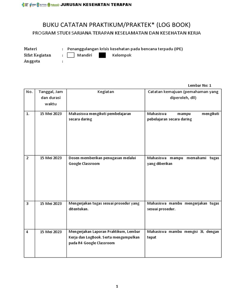 2B - 048 - Nadya Alicia Sandova - LOGBOOK PRAKTIKUM MTDK TM 14 | PDF