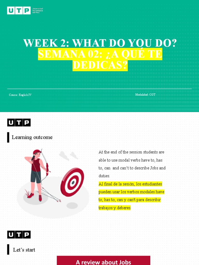 s01-s1 Week2 PPT - English IV | PDF