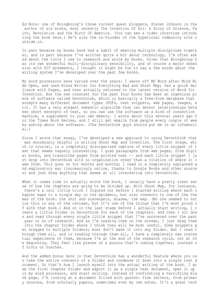 How To Write A Book | PDF