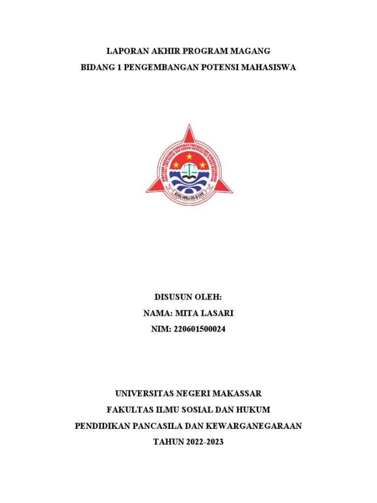 Laporan Akhir Magang Mahasiswa 2023 | PDF