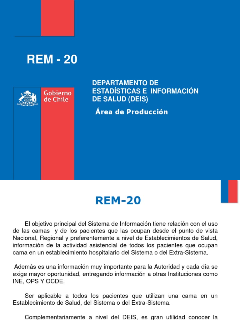 Rem 20 Censo de Camas Diario | PDF | Cuidado de la salud | Medicina