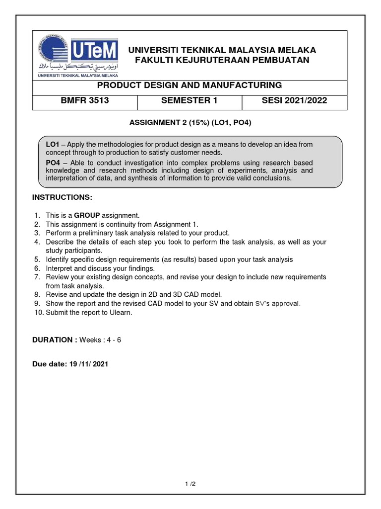 Assignment References | PDF | Methodology | Data