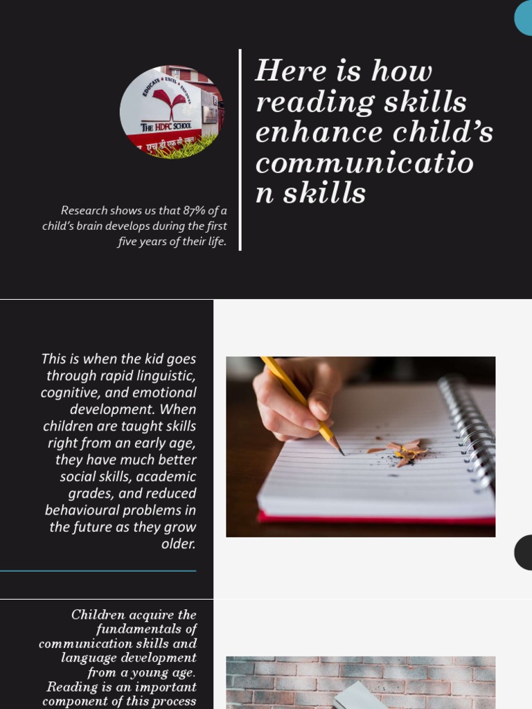 Here Is How Reading Skills Enhance Child's Communication | PDF ...
