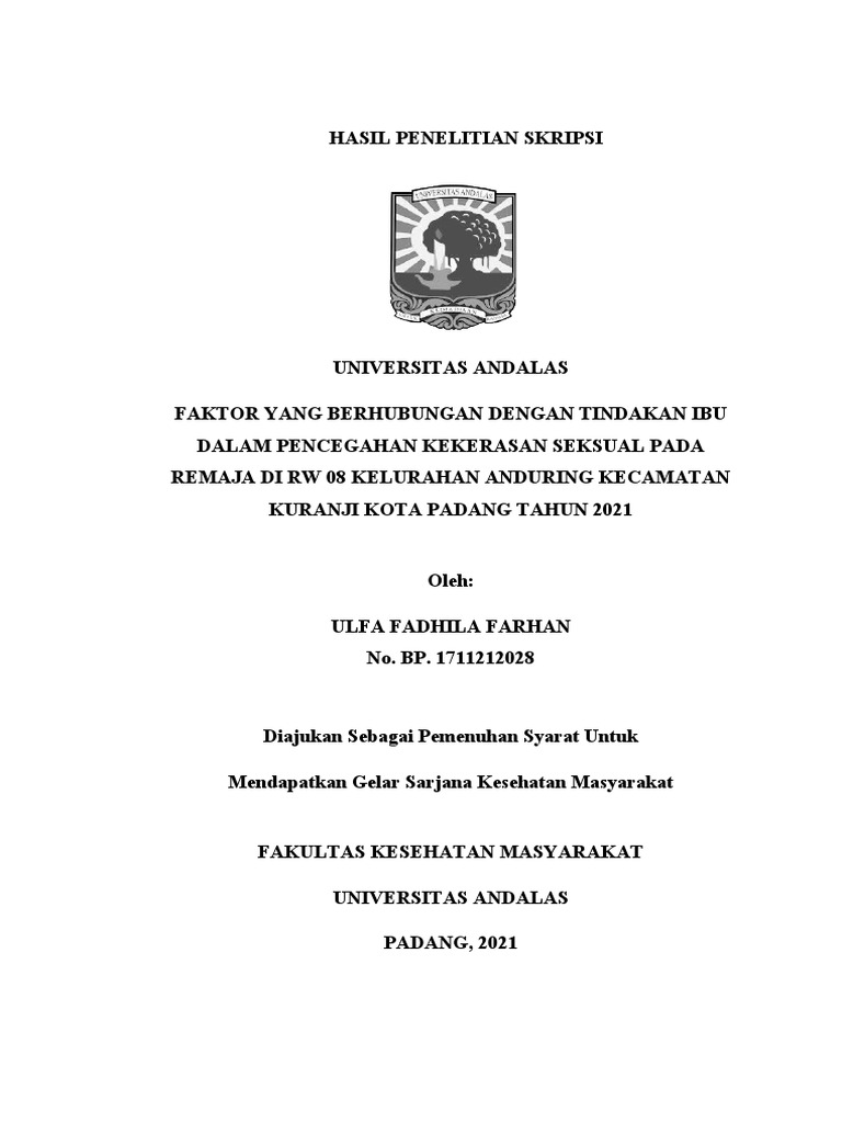 Ulfa Fadhila Farhan | PDF