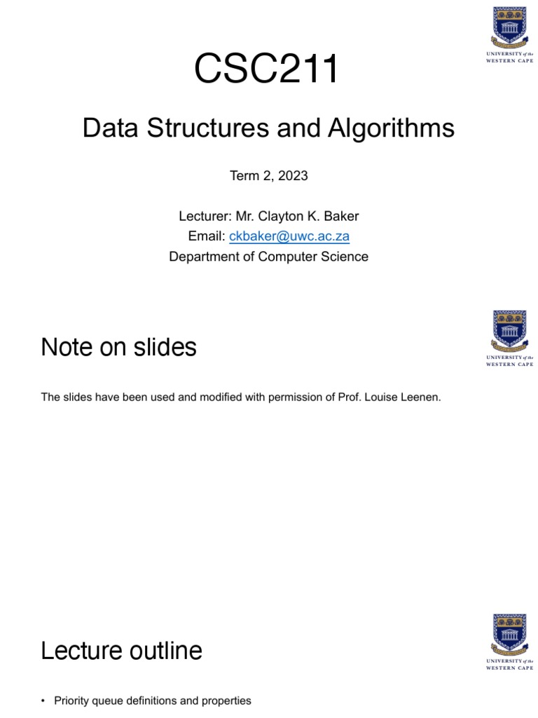 Lecture 5 Priority Queues Heaps | PDF | Queue (Abstract Data Type ... Lecture 5 Priority Queues Heaps | PDF | Queue (Abstract Data Type ...