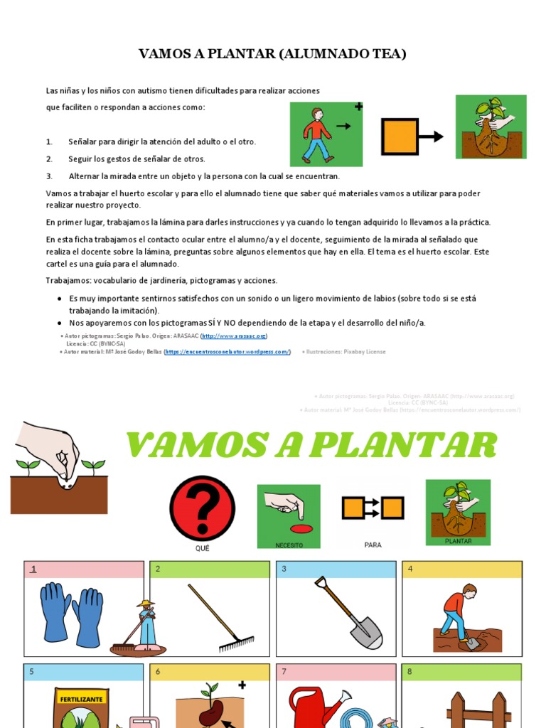 Vamos A Plantar - Qué Necesito | PDF
