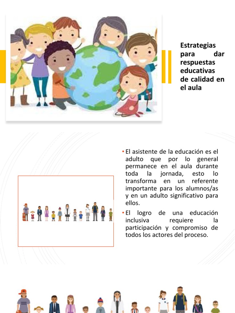 Estrategias para Dar Respuestas Educativas de Calidad en El Aula | PDF ...