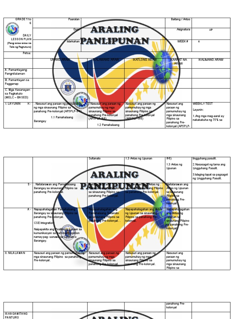 Ap5 DLP Q1 Week4 | PDF