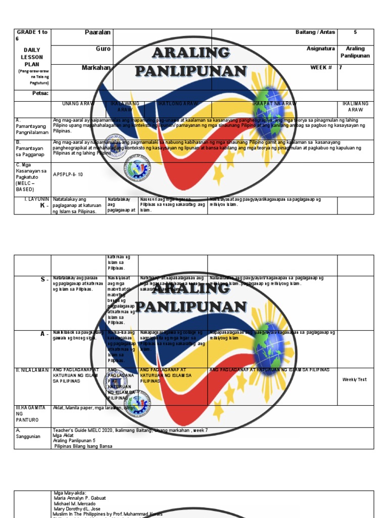 AP5 DLP Q1 Week7 | PDF