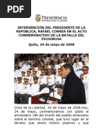 Último Discurso de Jaime Roldós Aguilera | PDF | Ecuador | Democracia