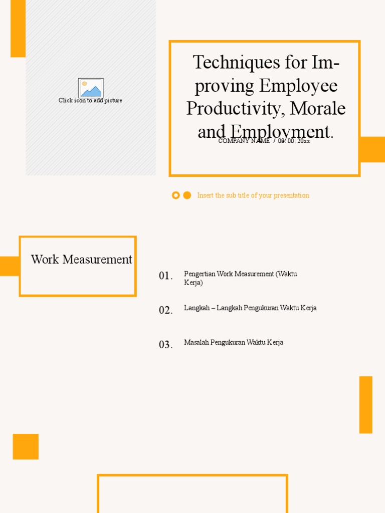 Work Measurement | PDF