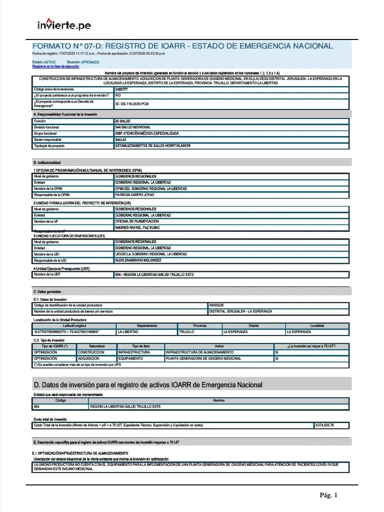 PDF Ficha Tecnica Ioarr - Compress PDF | PDF