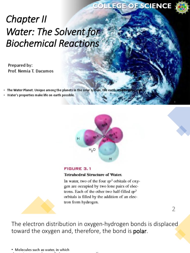 Chapter 2 - Water | PDF