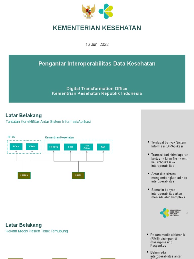 Pengantar Interoperabilitas | PDF