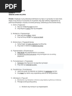Tayutay Worksheet | PDF