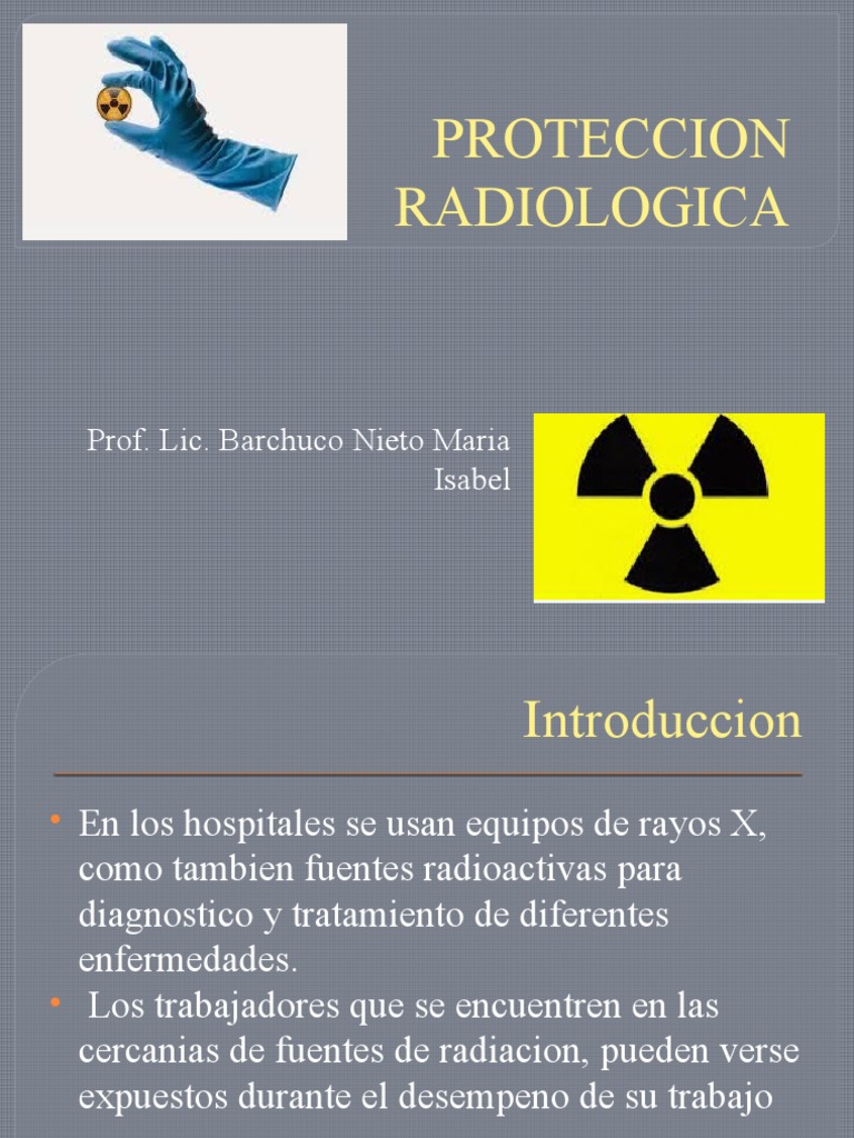 PROTECCION RADIOLOGICA, CyMAT | PDF | Radiación ionizante | Radiación