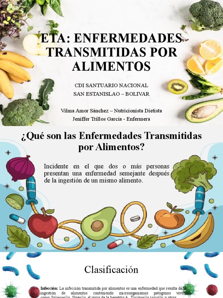 Enfermedades Transmitidas por Alimentos | PDF