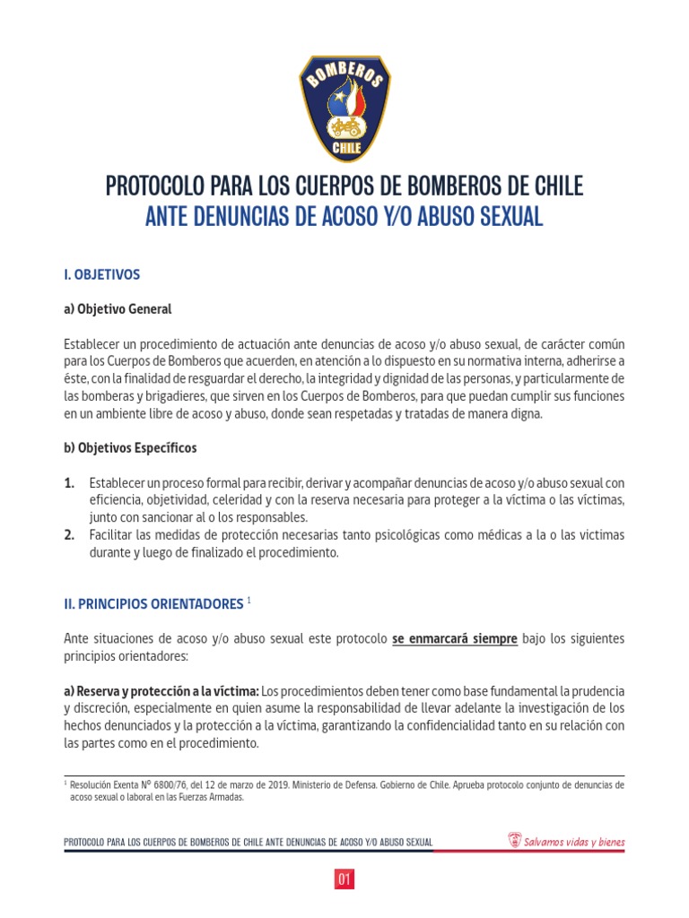 Protocolo Acoso | PDF | Acoso sexual | Abuso sexual