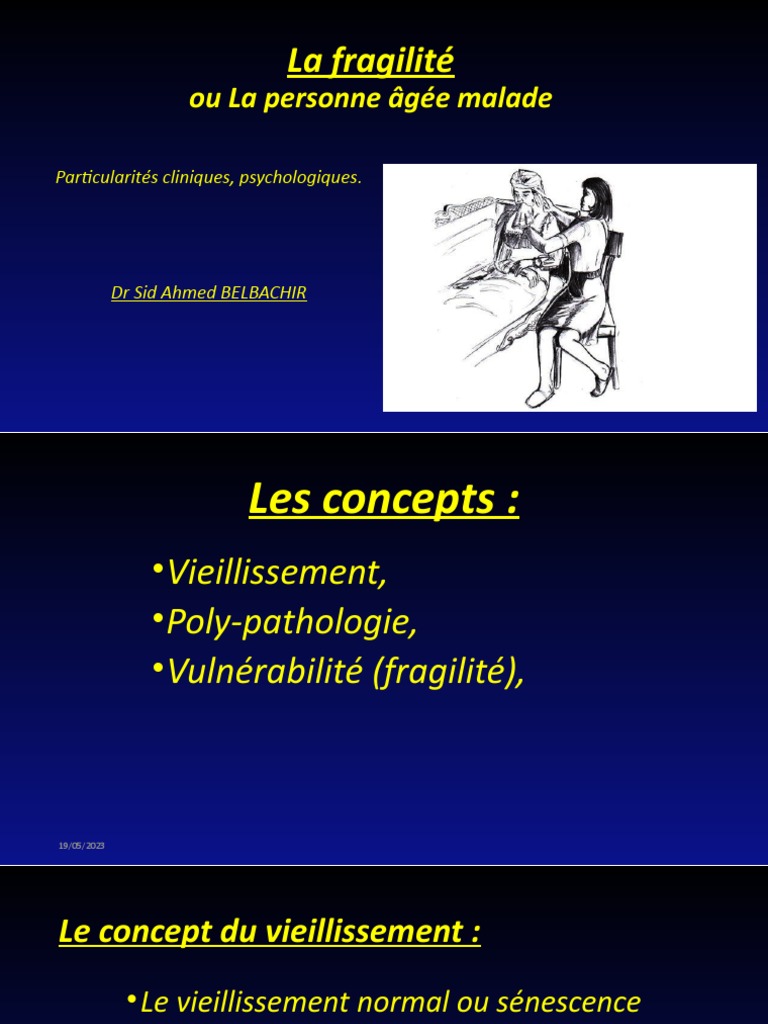 La Personne Âgée Malade | PDF | Douleur | Vieillissement