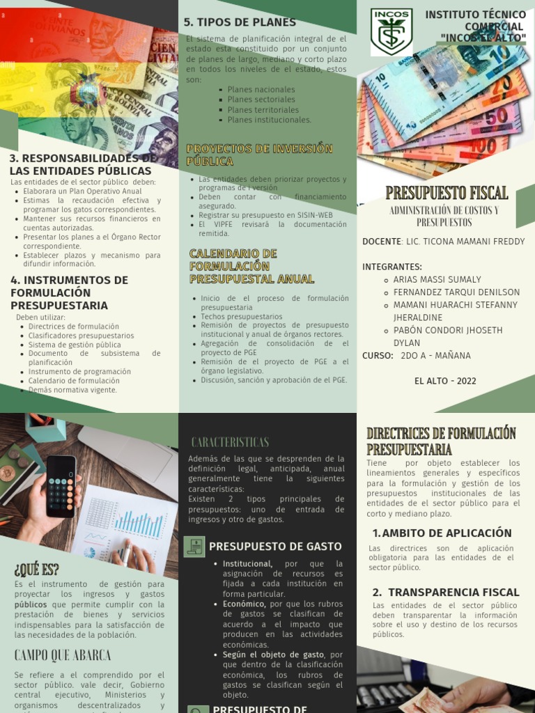 Folleto Brochure de Servicios Empresa Profesional amarillo | PDF ...