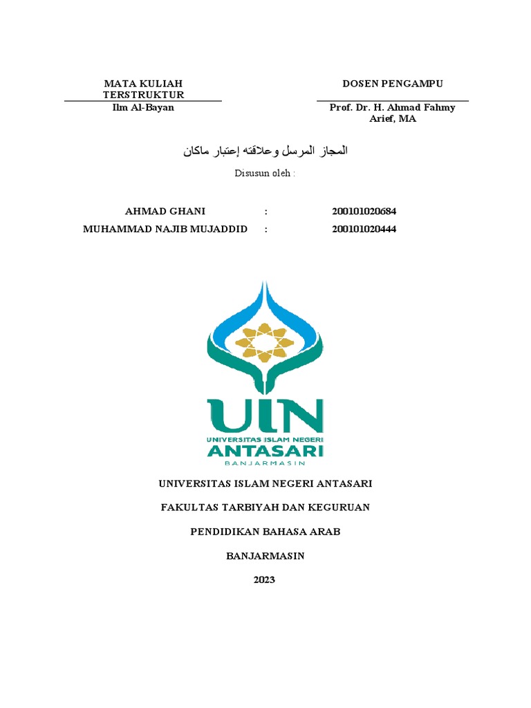 Ilm Bayan Kelompok 12 | PDF