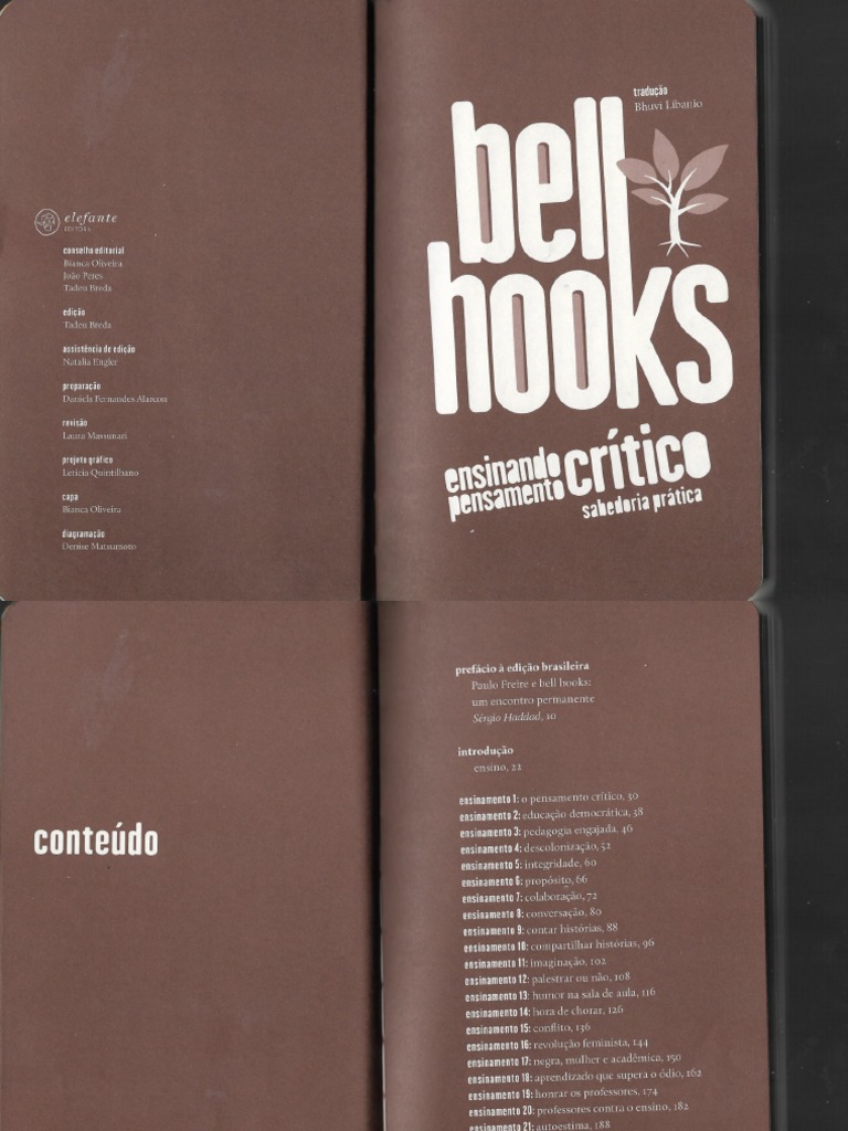 Ensinando Pensamento Crítico - Bell Hooks | PDF